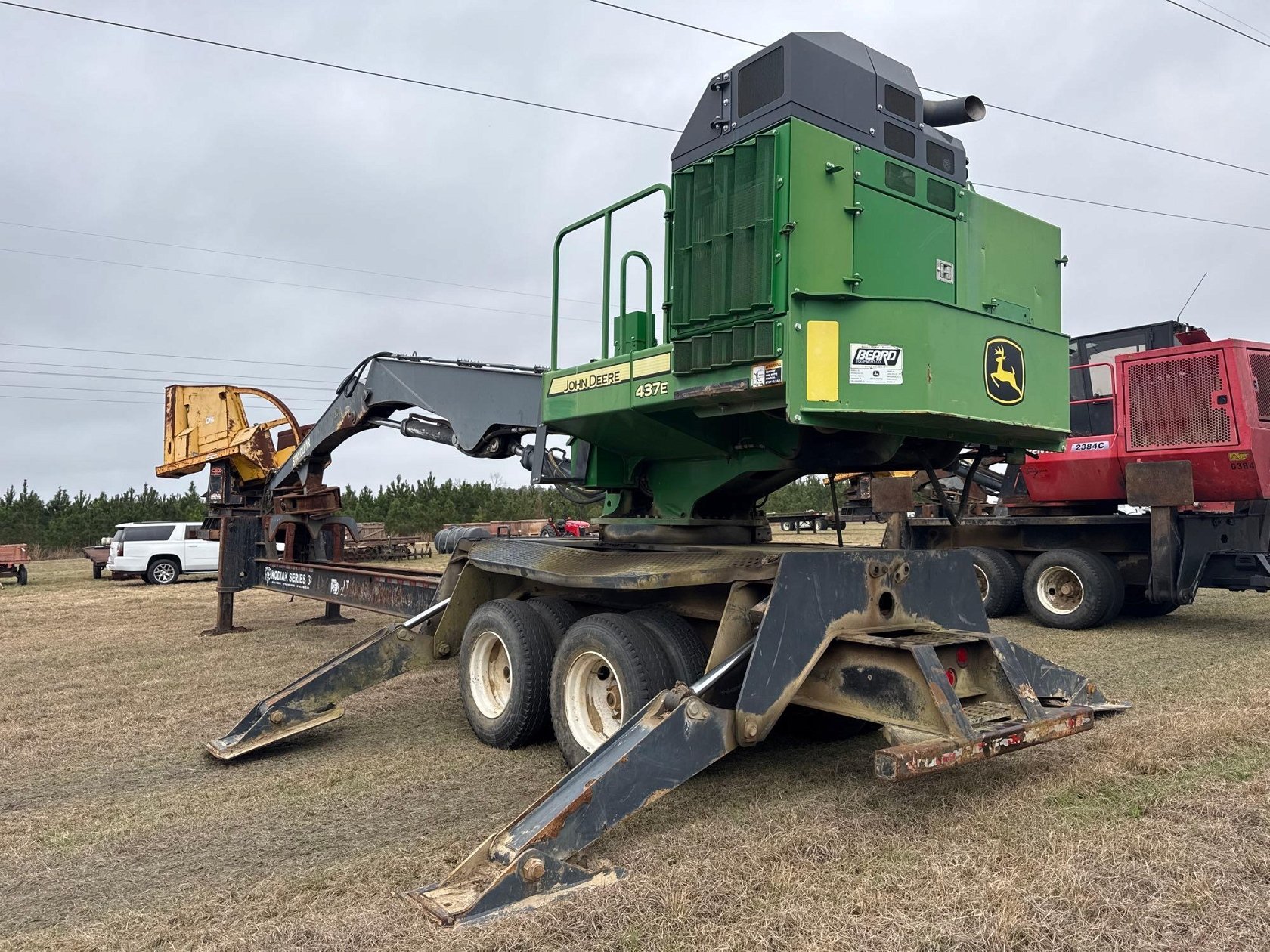 2017 JOHN DEERE 437E LOG LOADER